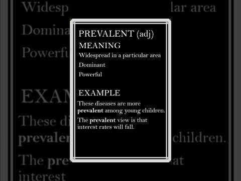 #45 #prevalent #learn #word a #day #ielts #ieltsvocabulary #shorts