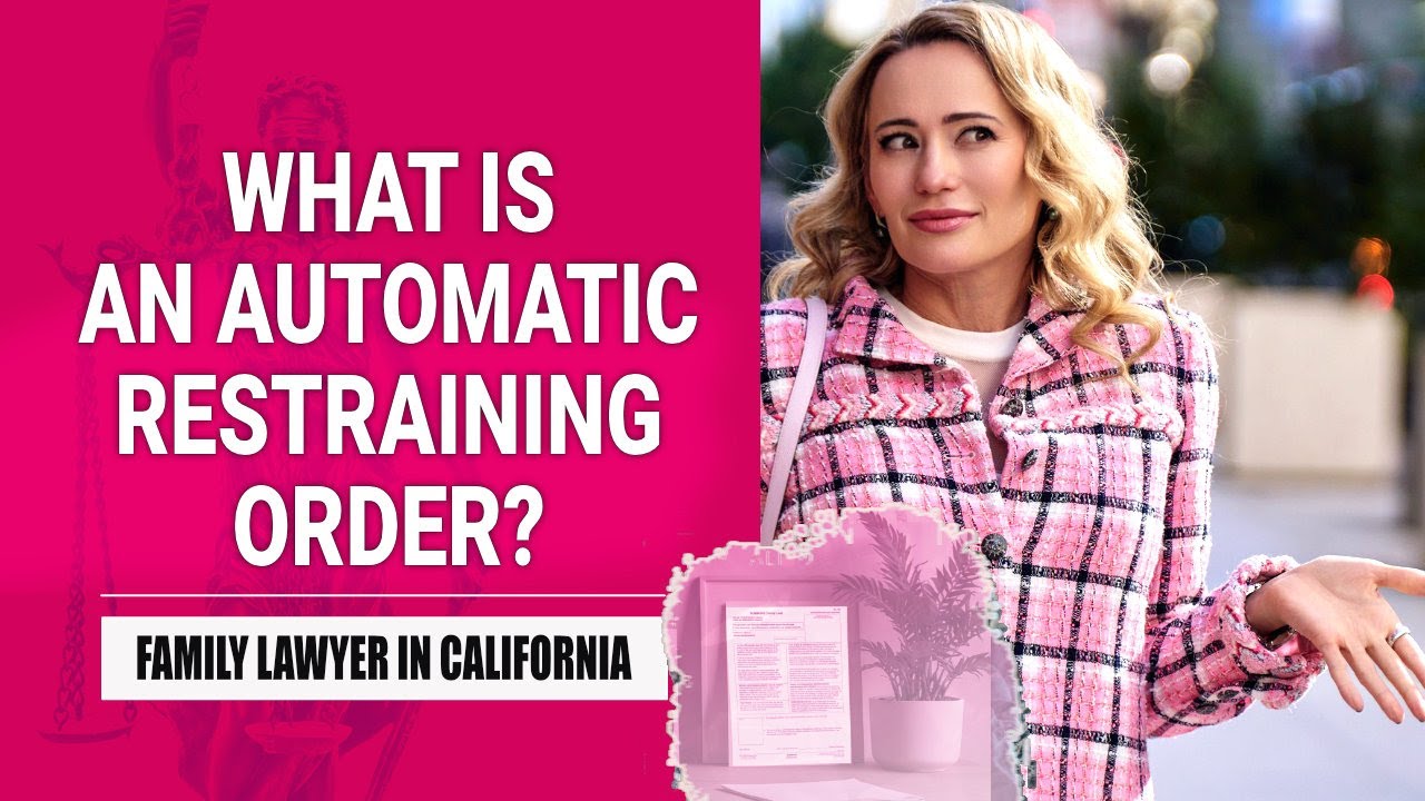 WHAT IS AN AUTOMATIC RESTRAINING ORDER?