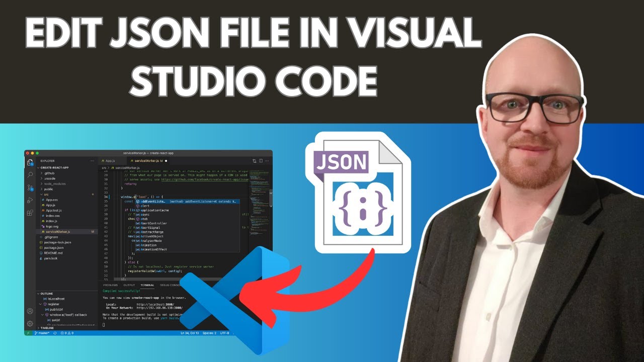 How to Edit JSON File in Visual Studio Code (2025 Guide) | VS Code Tips for Beginners