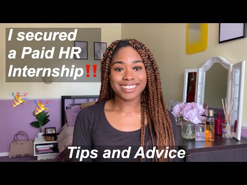 I got a Paid HR Internship!!! Here’s how I did it...