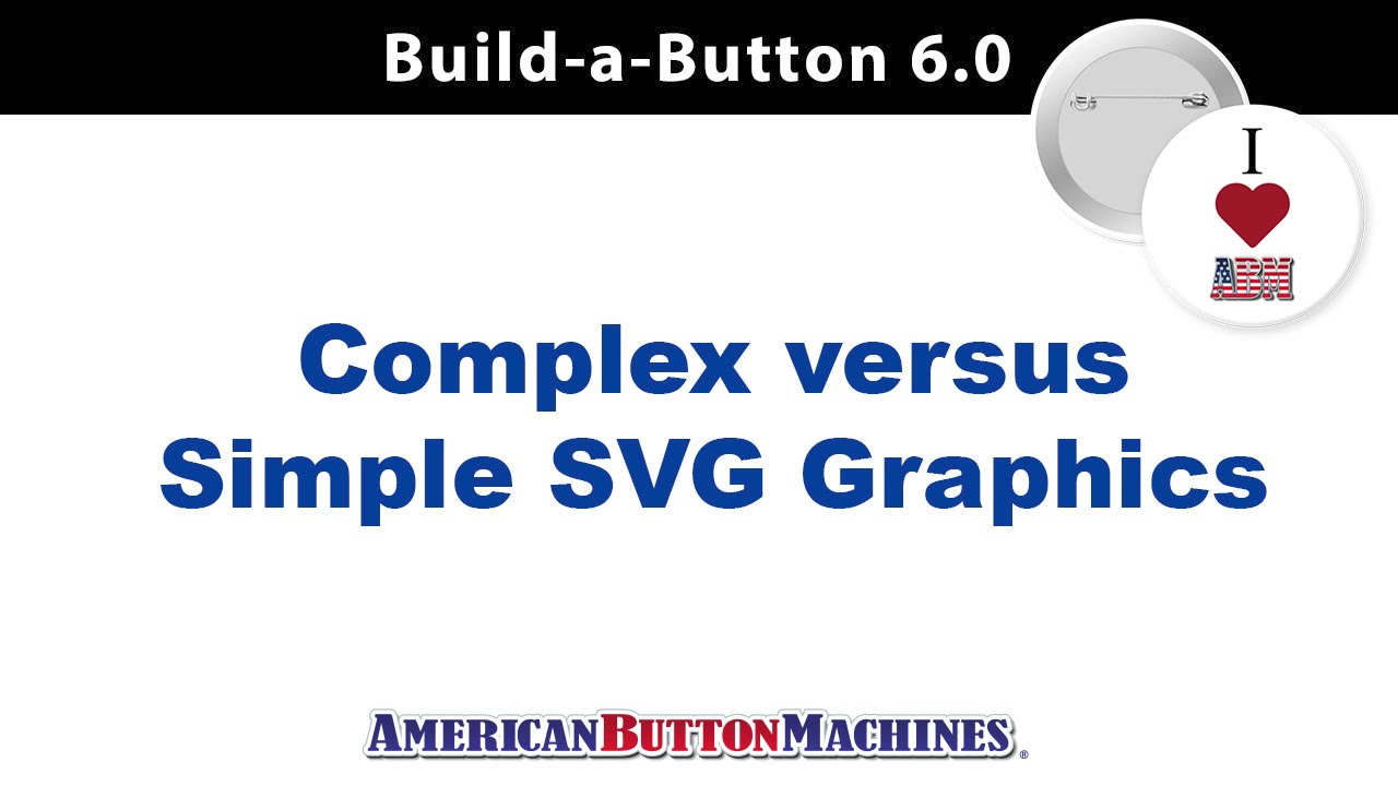 SVG Graphic Images for Button Making Software