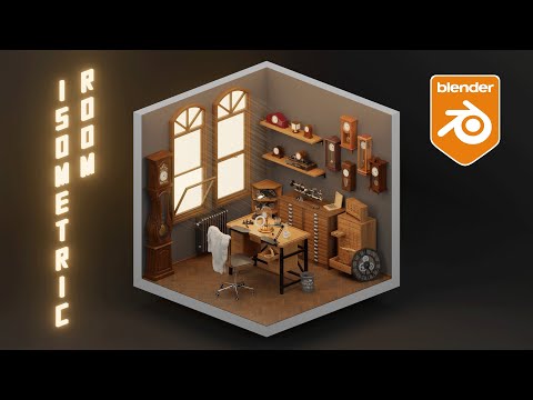 Steam Community :: Video :: Isometric Worker Room (watchmaker)