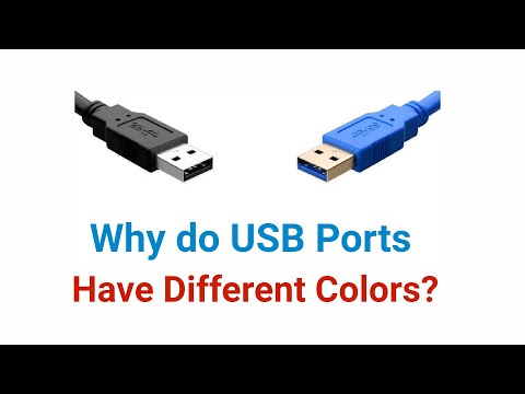 Difference Between Blue and Black USB Ports