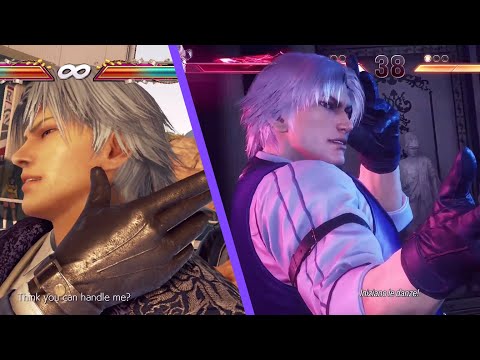 [ Tekken 7 VS Tekken 8 ]    Lee Chaolan   ( Rage Art )🌹