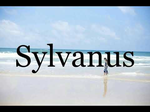 How To Pronounce Sylvanus🌈🌈🌈🌈🌈🌈Pronunciation Of Sylvanus