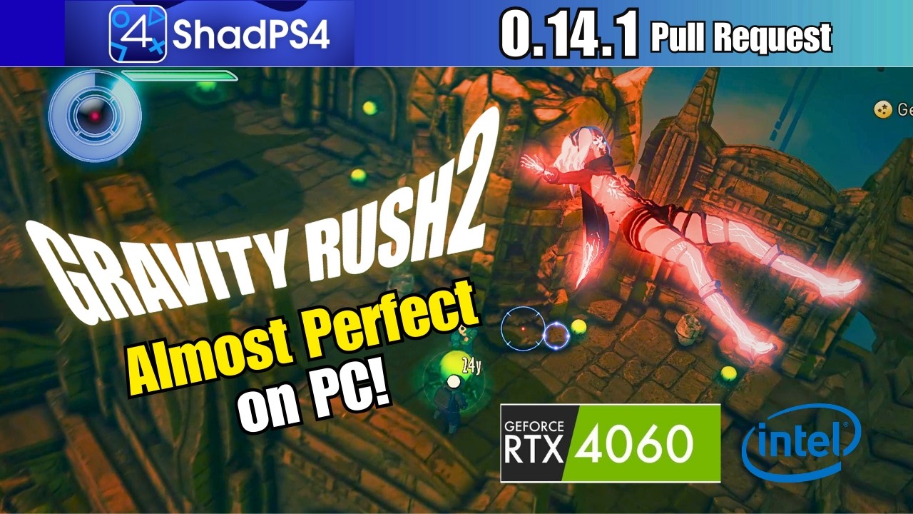 ShadPS4 0.14.1 PR - Gravity Rush 2 is Nearly Perfect on PC