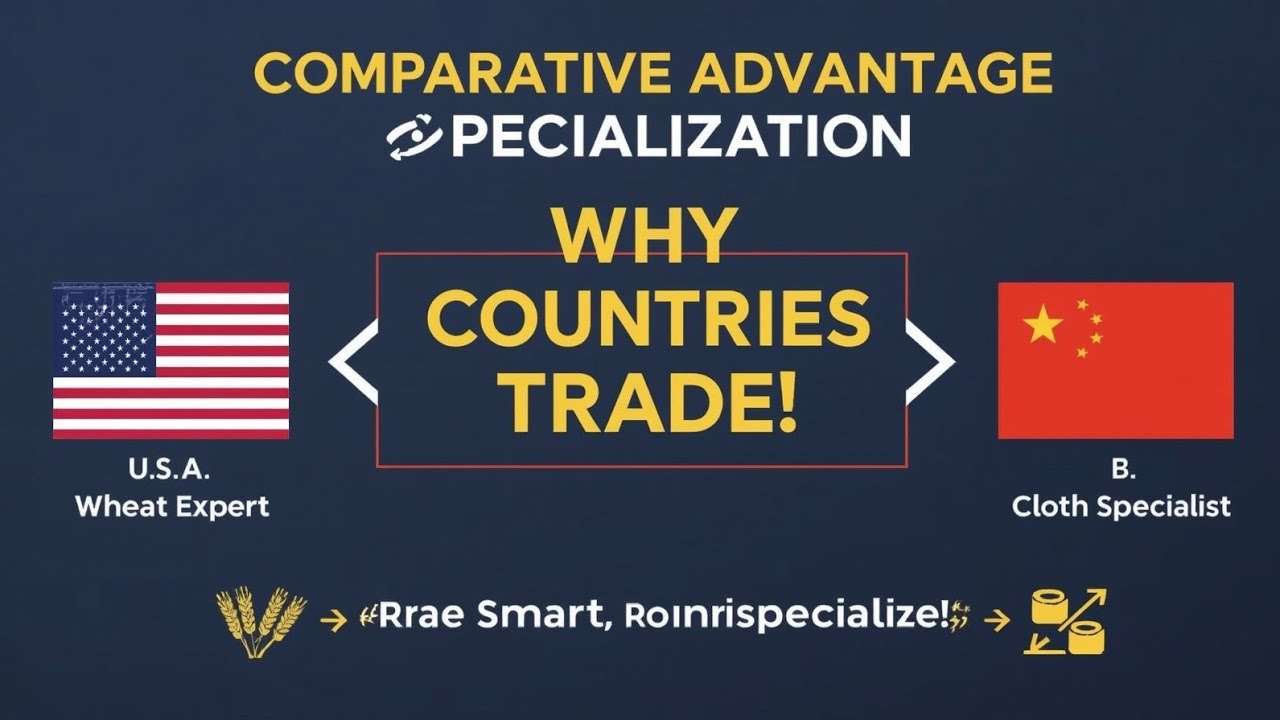 Comparative Advantage Explained | Why Countries Specialize & Trade