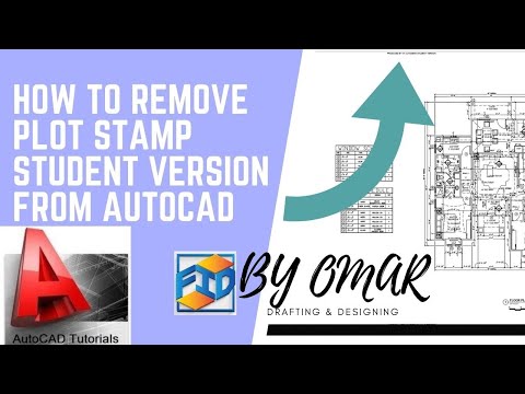 Remove educational plot stamp autocad 2019 - acetoheavy