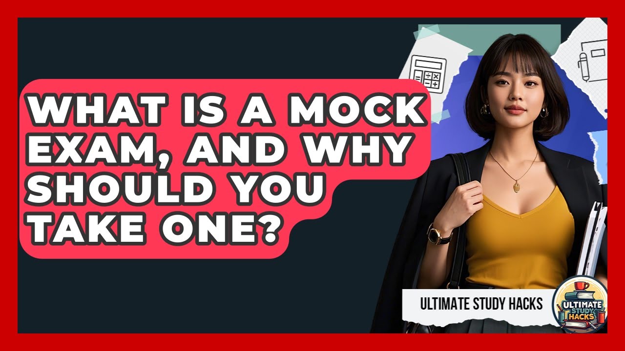 What Is A Mock Exam, And Why Should You Take One? - Ultimate Study Hacks