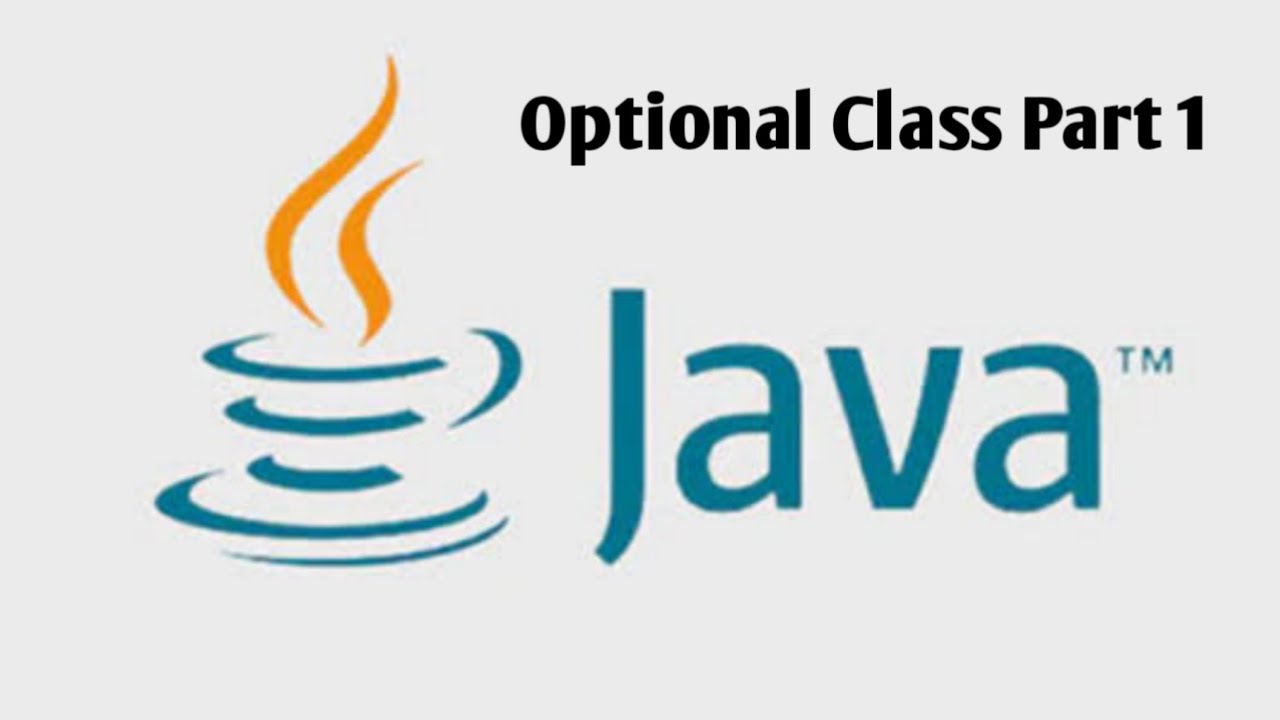 How do you write optional in Java 8? |Optional Class