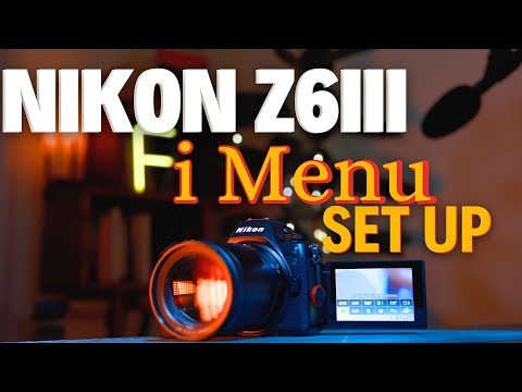 Nikon Z6 III: The "i" button setup