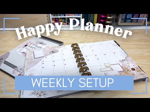 Weekly Planner Setup [April 2025 | Junk Journal Sticker Book]