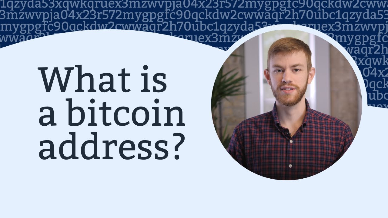 What is a bitcoin address and how do they work?