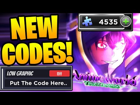 *NEW* ALL WORKING CODES FOR Anime World Tower Defense IN JULY  ROBLOX Anime World Tower Defense CODE