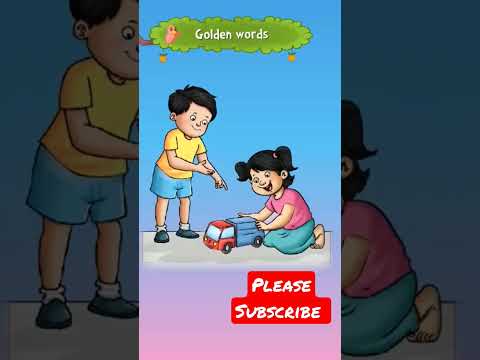 golden words,good words,lkg ukg #Shorts #rhymes #rhyme #kids_rhymes