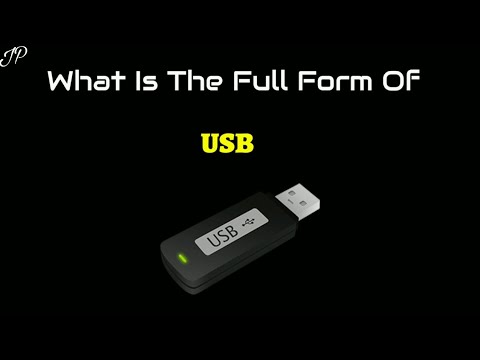 What Is the Full form Of USB?