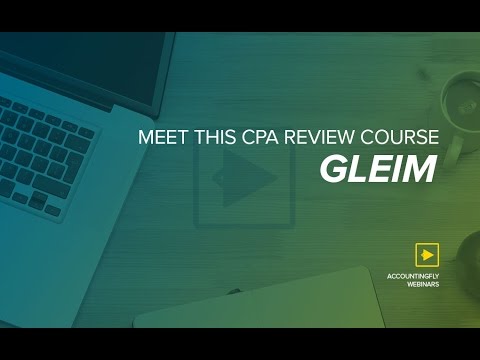 Meet This CPA Review Course: Gleim