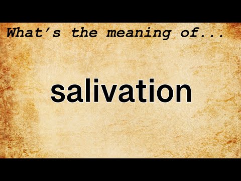 Salivation Meaning : Definition of Salivation