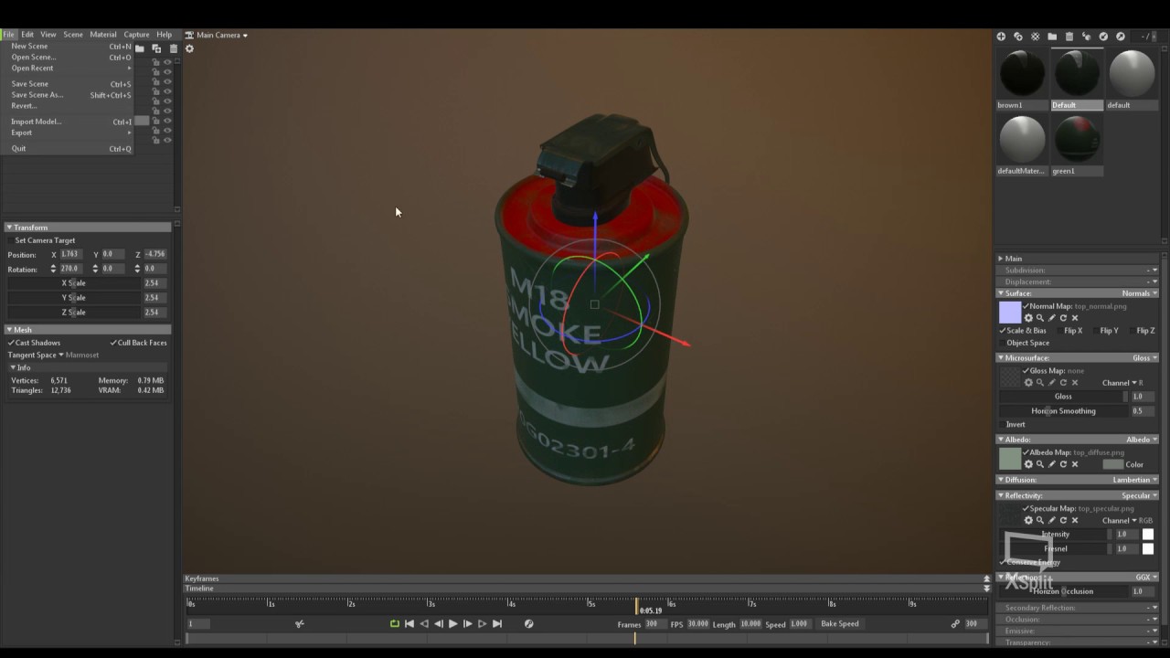 Turntable tutorial- Marmoset toolbag 3