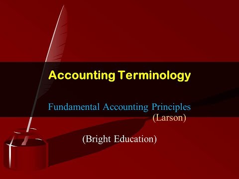 Accounting Terminology | Accounting Terms in Hindi | Basic Accounting Terms class 11