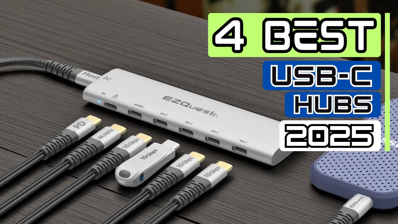 Best USB-C Hub | The 4 Best USB-C Hubs of 2025