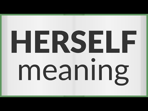 Herself | meaning of Herself