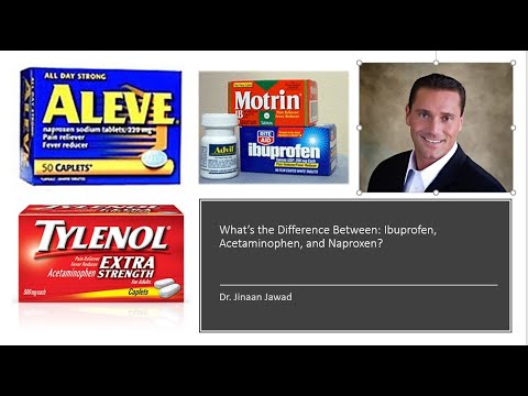 What's The Difference Between Ibuprofen, Acetaminophen, and Naproxen?