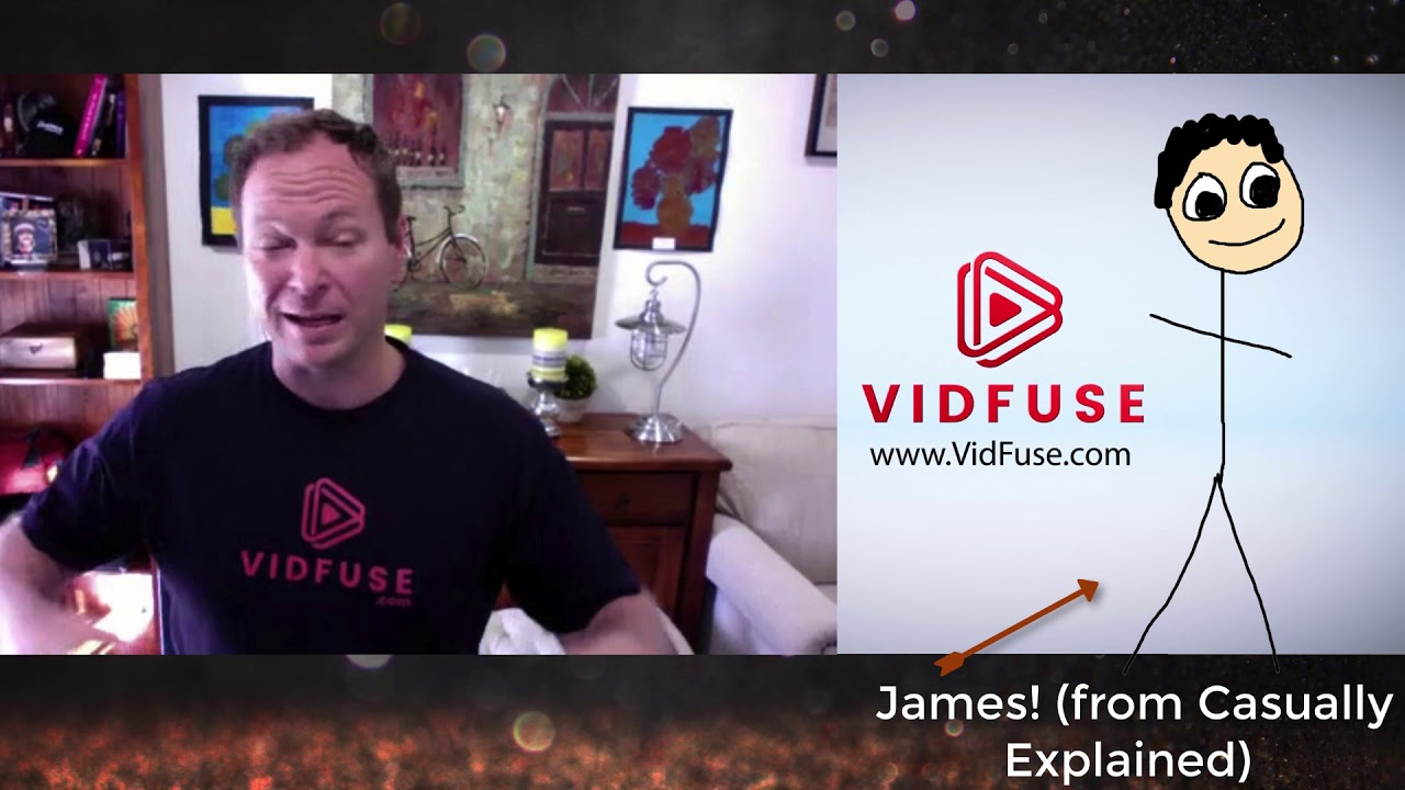 Vidfuse Talks With James From Casually Explained