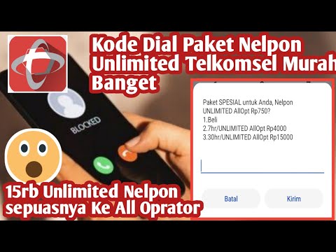 Kode Dial Paket Nelpon Unlimited Telkomsel Murah Banget 2021