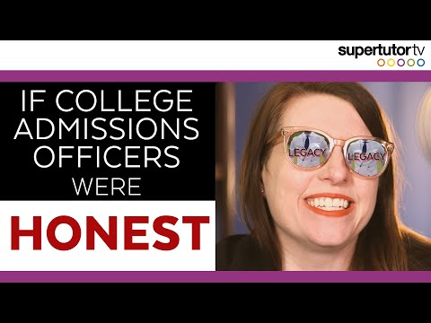 If College Admissions Officers Were Honest #humor