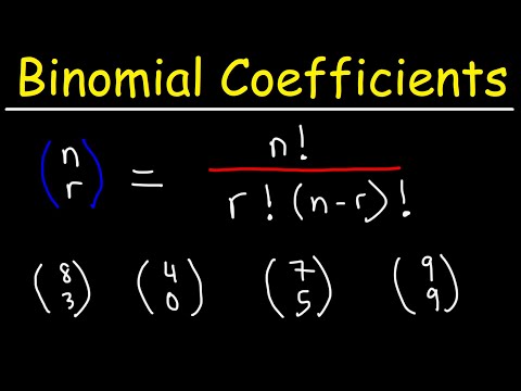 How To Evaluate Binomial Coefficients