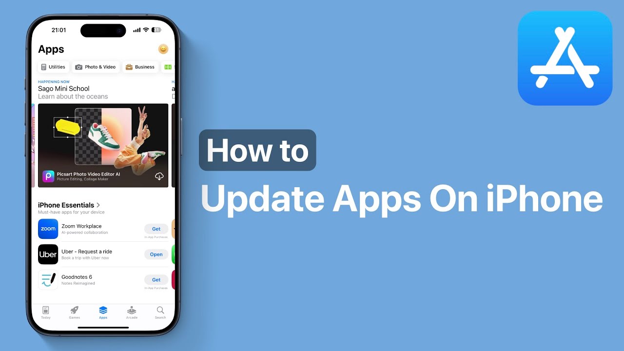 How To Update Apps On iPhone 16