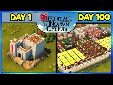I Survived 100 Days In Diplomacy Is Not An Option (Longplay No Commentary)