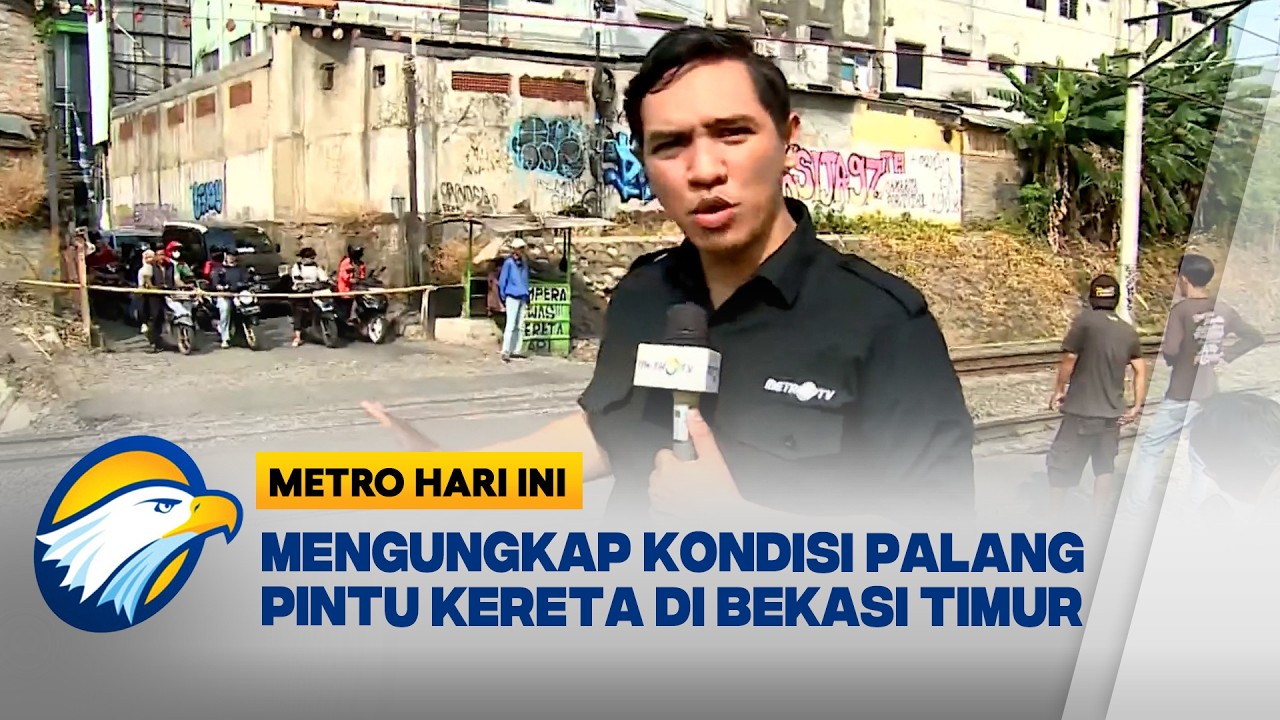Mengungkap Kondisi Palang Pintu Kereta Tabrakan Kereta dengan Taksi Listrik [Metro Hari Ini]