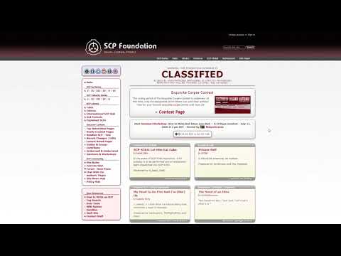 SCP Site Animated