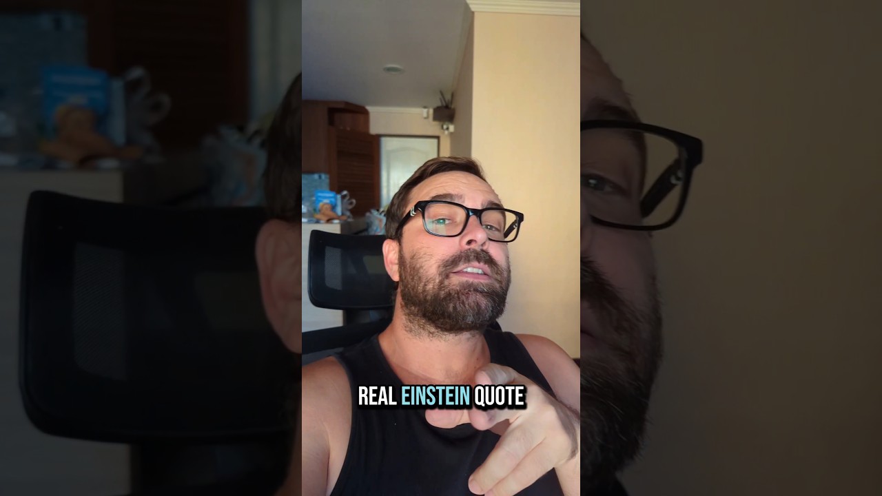 Misquoted Einstein VS Actual Einstein