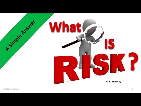 What is Risk?: A Simple Answer