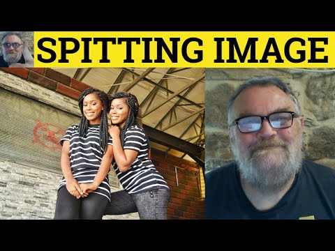 🔵 Spitting Image Meaning - Spitting Image Examples - Spitting Image Definition Idioms Spitting Image