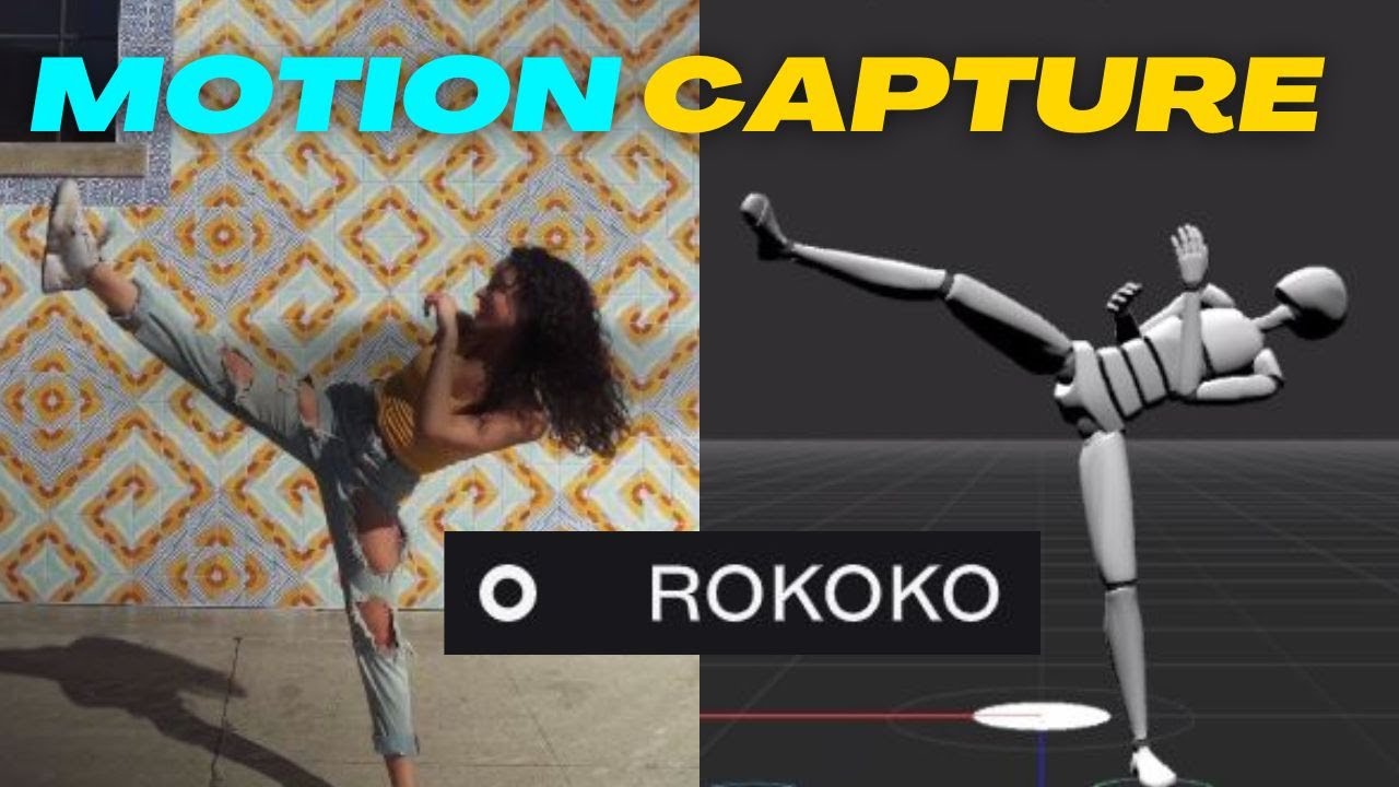 Rokoko AI Motion Capture from Video | Free MoCap AI | Create 3D Animation From Video | Rokoko Mocap