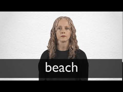 How to pronounce BEACH in British English