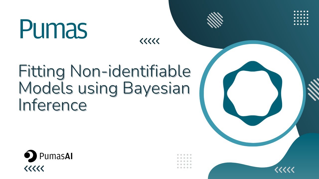 Fitting Non-identifiable Models using Bayesian Inference