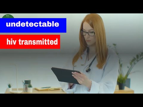 can undetectable HIV be transmitted?