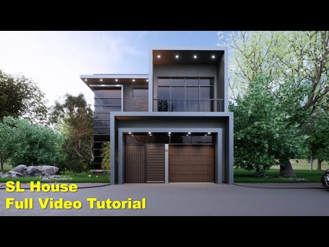 SL House | Full Video Tutorial | Revit Architecture | Twinmotion