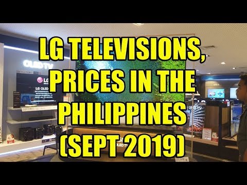 LG Televisions, Prices In The Philippines. (Sept 2019)