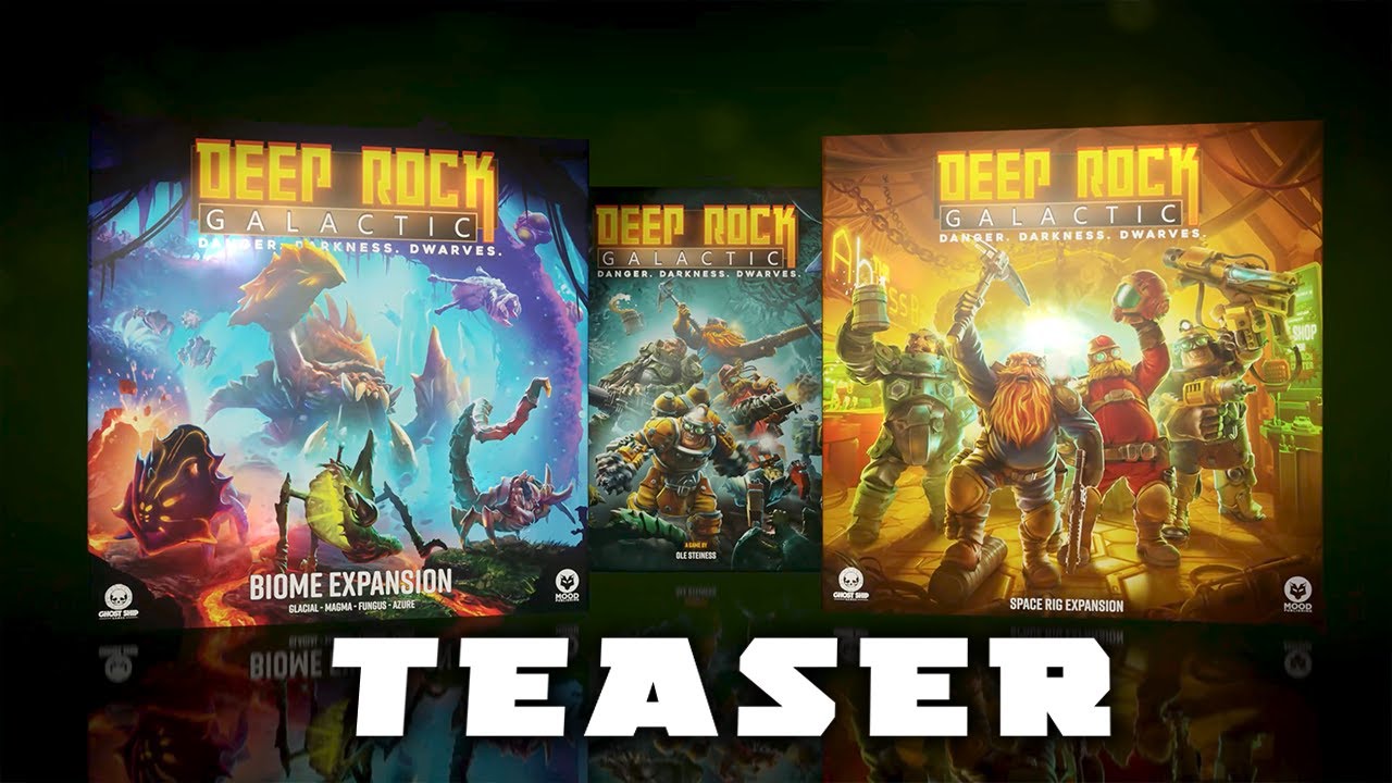 Deep Rock Galactic: The Board Game - par Ghost Ship Games - ext. Rival ...