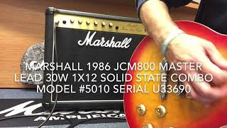 Marshall 5010 Master Lead Combo - What To Know & Where To Buy | Equipboard