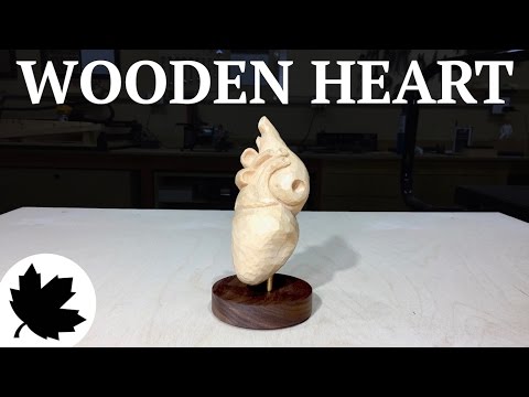 Carve an Anatomically Correct Wooden Heart This Valentine's Day