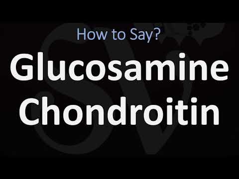 How to Pronounce Glucosamine Chondroitin? (CORRECTLY)