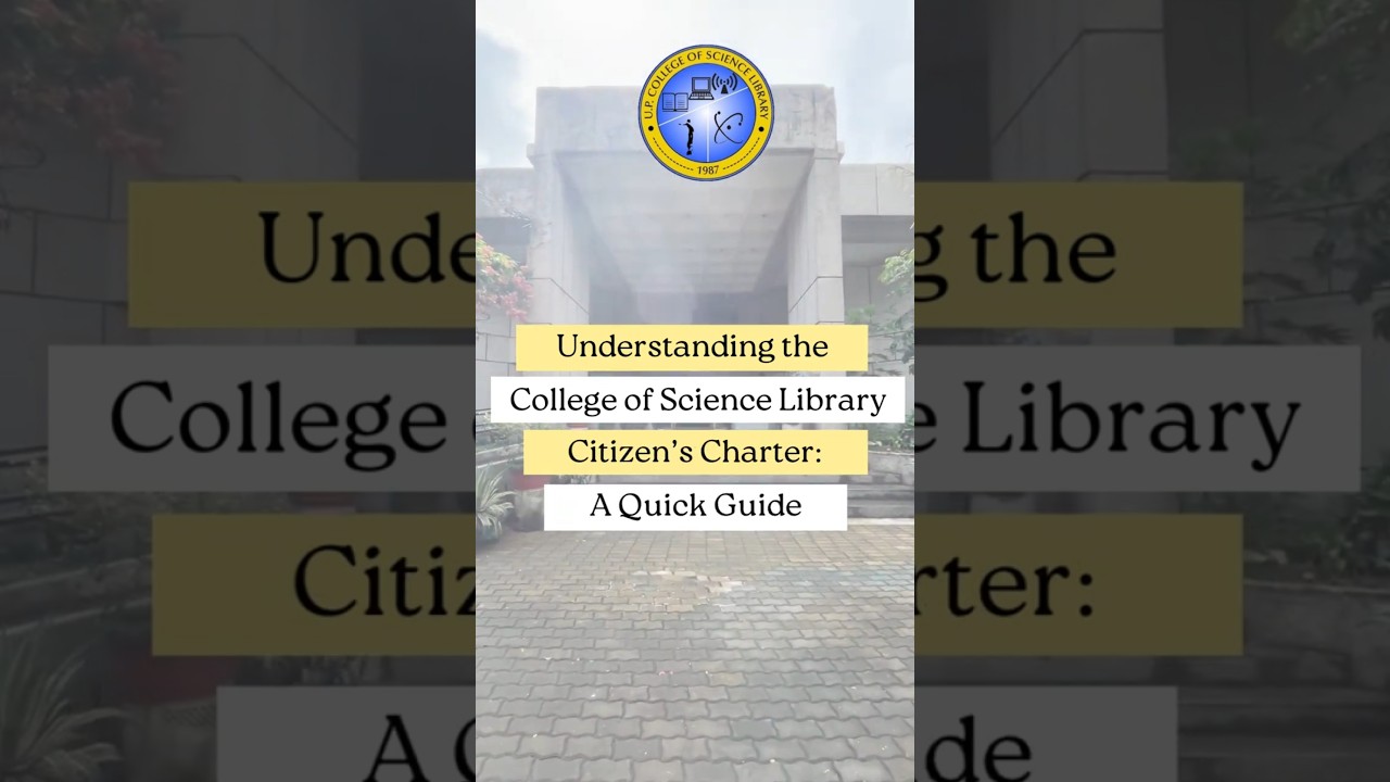 📘 Know Your Library: A Citizen’s Charter Awareness Series - Part 2: CSLib Citizen’s Charter Overview