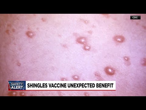 Shingles vaccine may have unexpected benefit